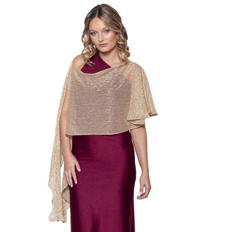 Tapado Capa Multiforma Catania Dorado Transparente Maria Paskaro ...